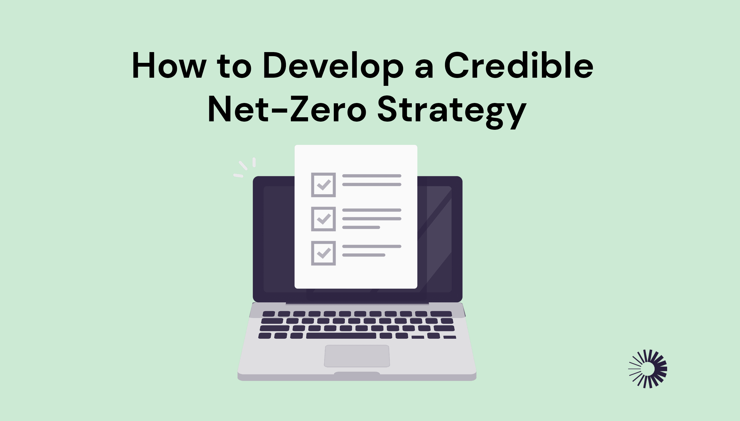 A Net Zero Strategy for Sustainability | Manifest Climate