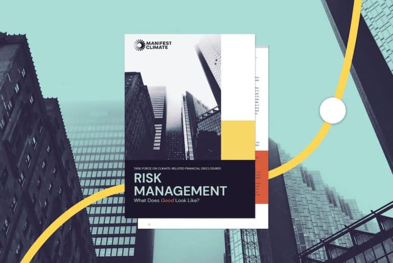 White Paper: TCFD Risk Management - Manifest Climate