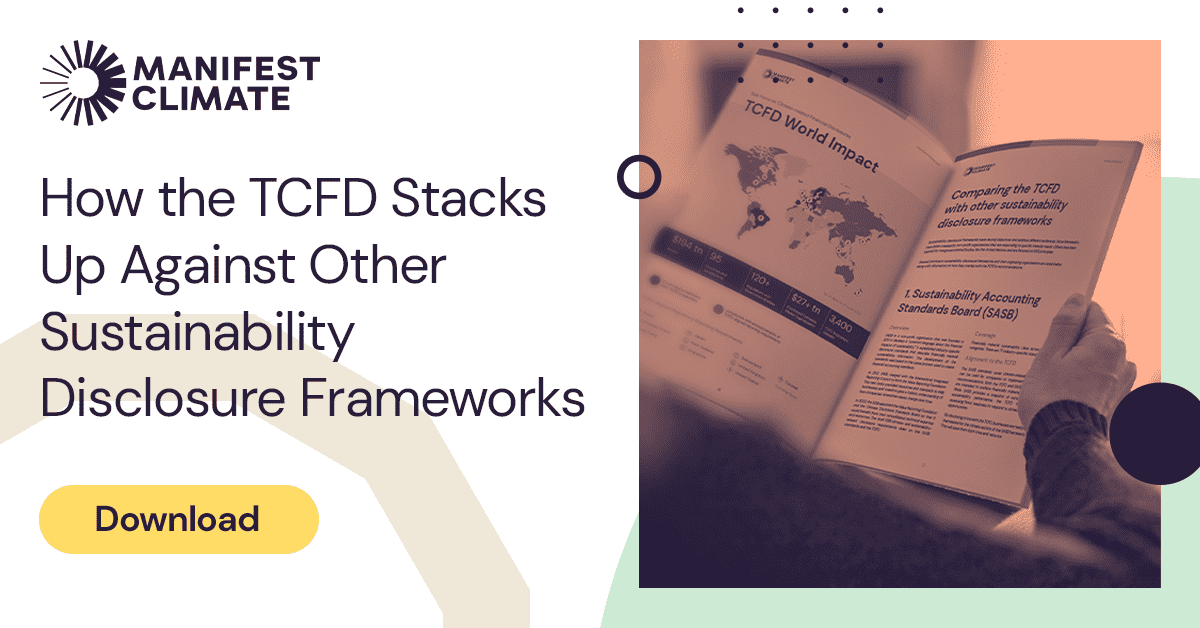 Comparing The TCFD To Other Sustainability Frameworks