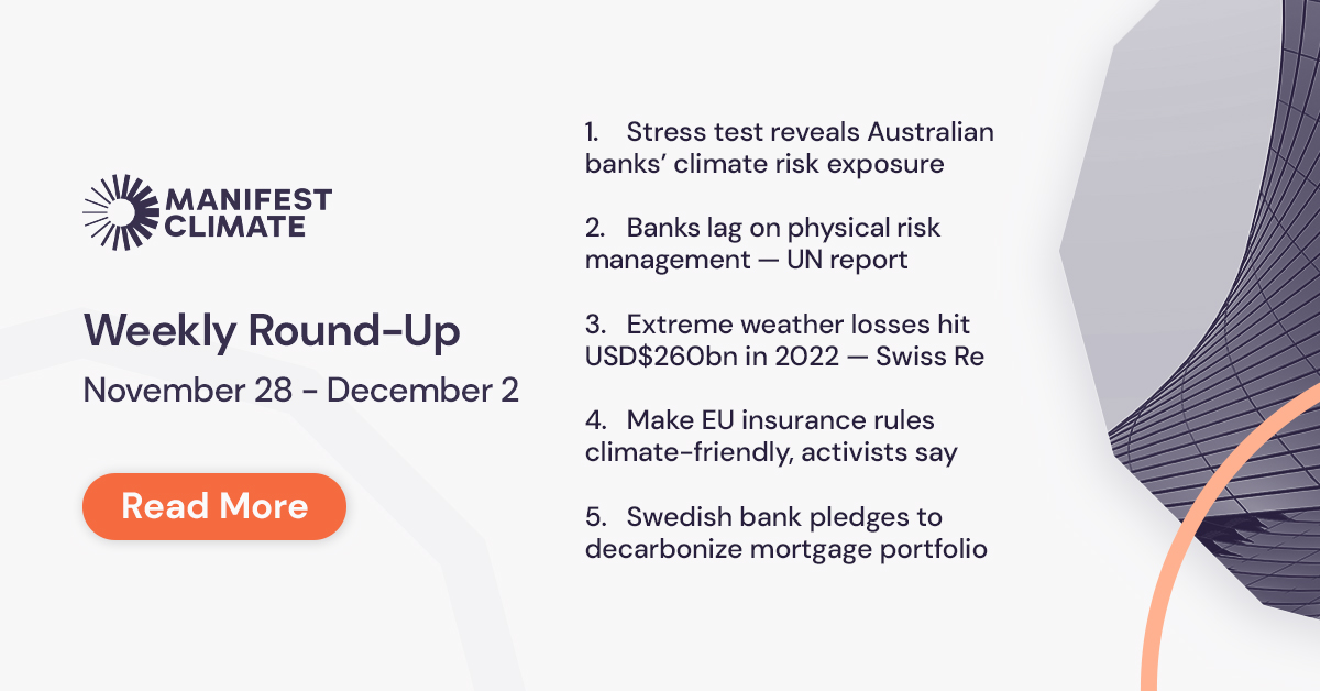 Banks Lag on Physical Risk Management, Extreme Weather Losses Hit ...