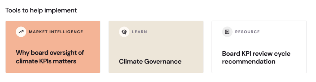 Gap Analysis Tool to Benchmark & Improve Climate Disclosures - Manifest Climate