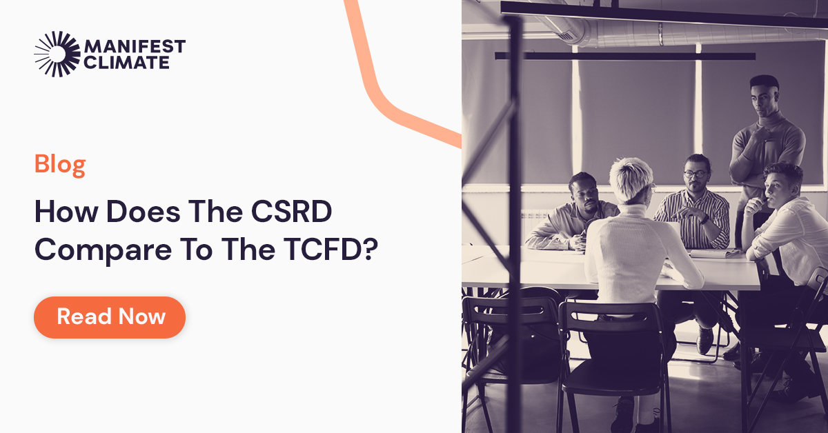 How Do the CSRD and TCFD Compare?