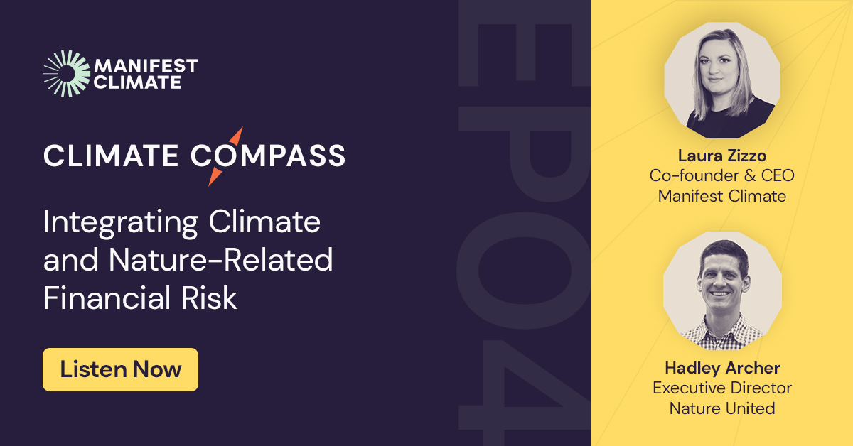 EP4: Integrating Climate and Nature-Related Financial Risk