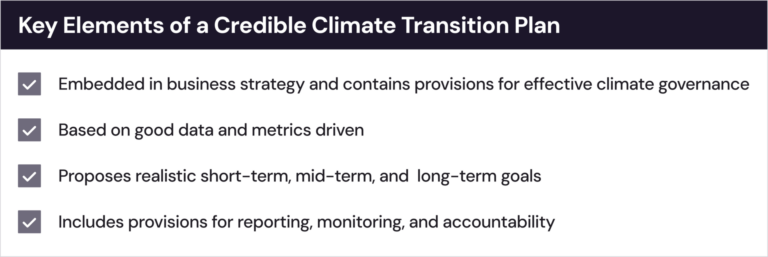 What Makes an Effective Climate Transition Plan? - Manifest Climate
