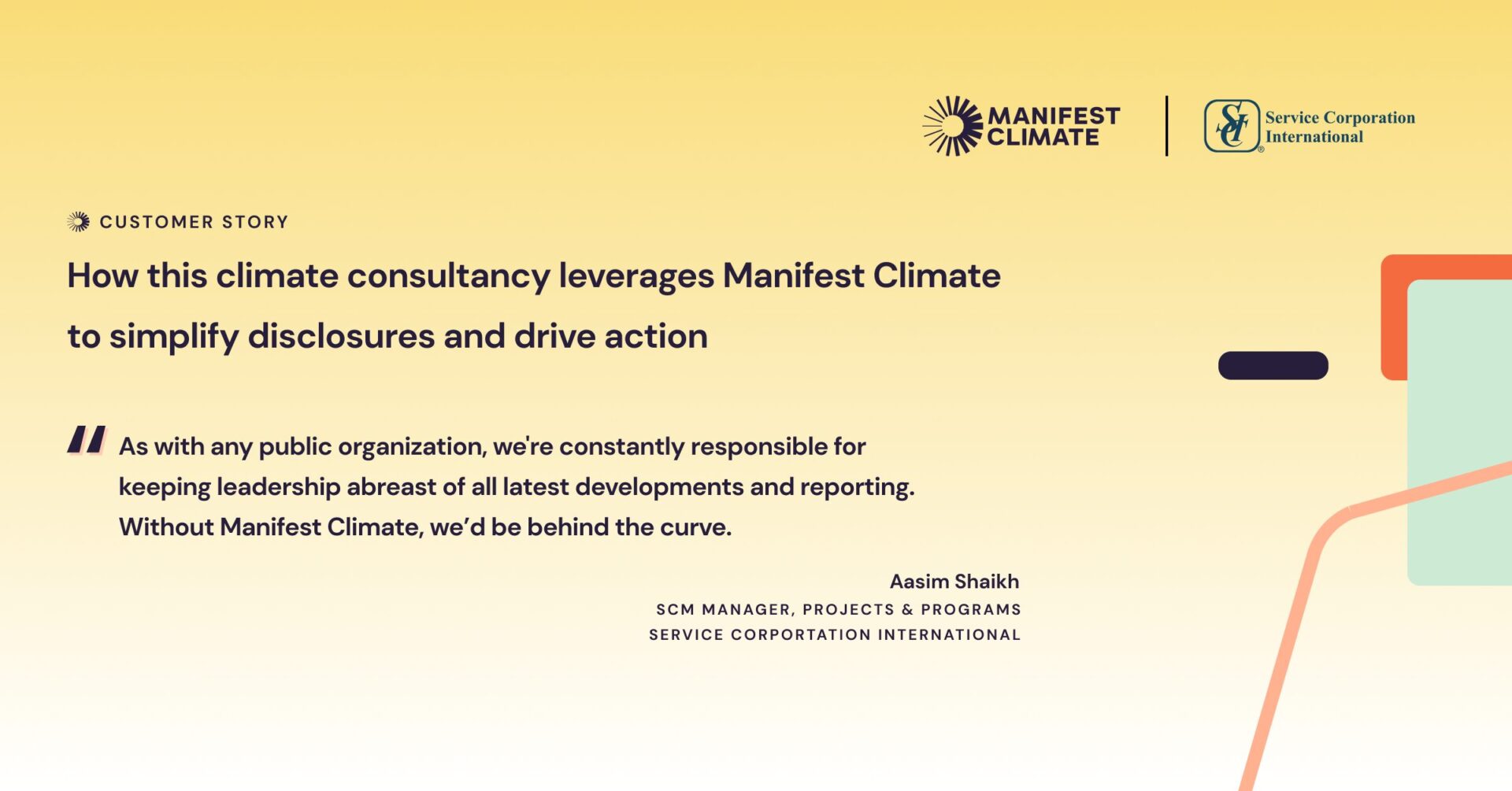 How a large North American public company addressed ESG reporting pressures - Manifest Climate